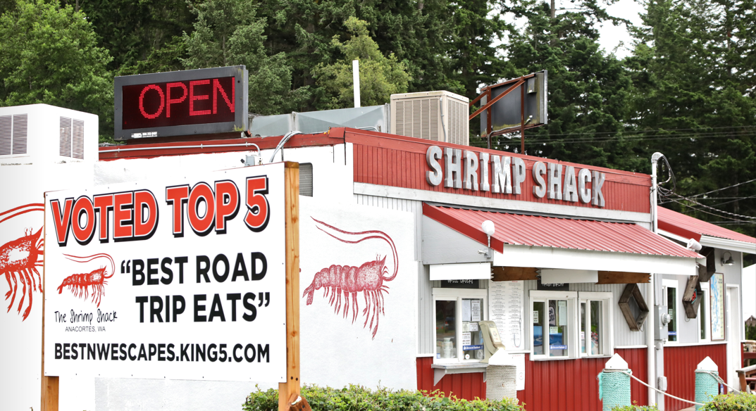 The Shrimp Shack Locations | Anacortes, WA and Clinton, WA